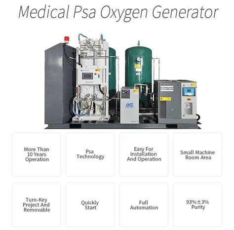 China Customized Medical Oxygen Generator Plant Manufacturers Suppliers Factory Wholesale