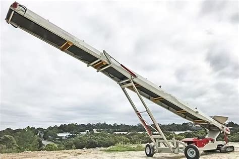 Crawler Mobile Stacker Flexible Mobility Intelligent Stockpiling