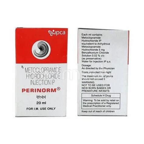 Perinorm Injection At Best Price In Nagpur By Readymade Enterprises Id 25466741188