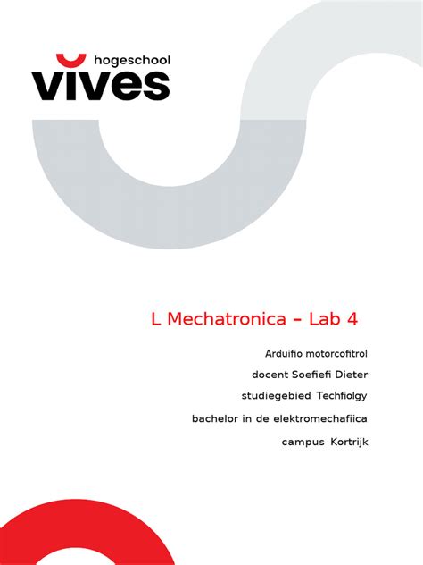 L Mechatronica 4 Arduino Motorcontrol1 Pdf