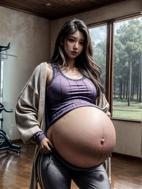 Ai Pregnant Exercise By Anania333 On Deviantart