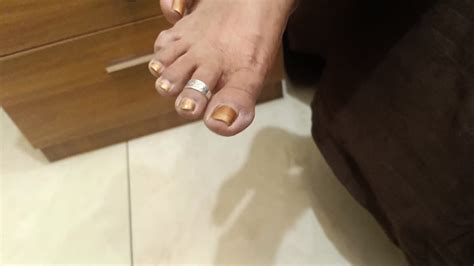 Candid Feet Indian Aunty Mature Feet Anklet Eporner