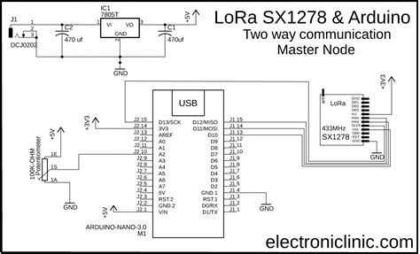 Arduino SX1278 Lora Based Two Way Communication System