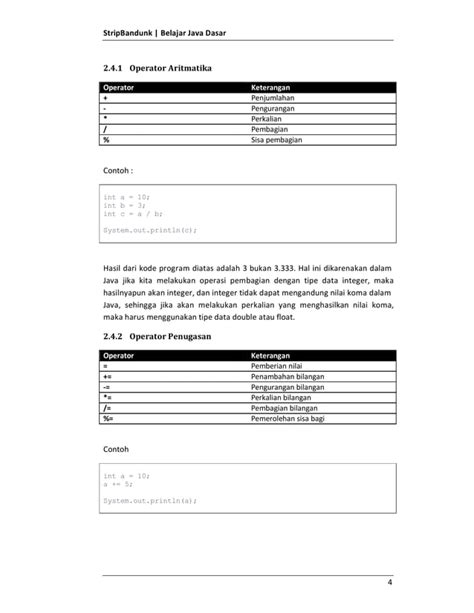 001 Belajar Java Dasar Pdf