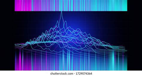 Abstract Background Color Infographic Data Visualization Stock Illustration 1729074364