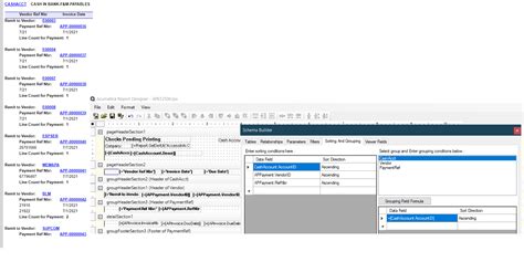 Sorting Issues In Report • Acumatica Report Designer • Acumatica User