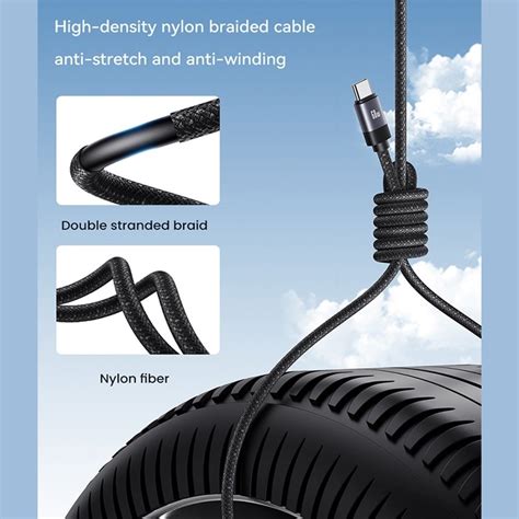 Usams Us Sj Type C To Type C W Fast Charge Magnetic Data Cable M Tarnish Alexnld Com