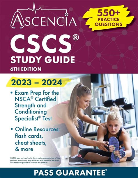 CSCS Study Guide Practice Questions Exam Prep For The NSCA Certified Strength