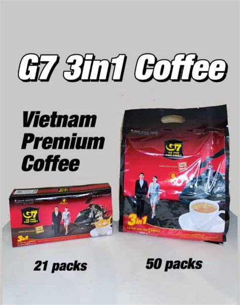 Trung Nguyen G7 3in1 Instant Coffee 16g Kopi G7 咖啡 Ca Phe G7