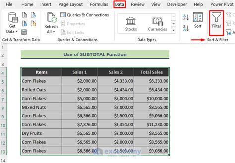 How To Count Only Visible Cells In Excel Tricks ExcelDemy
