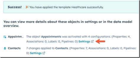 define your data model with templates