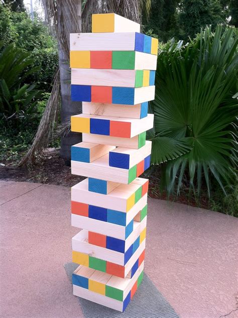 Custom Block Stacking Tower Games