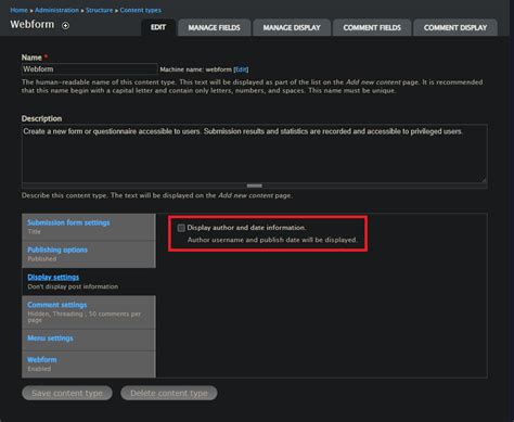Setting Up Drupals Structure And Its Content Types