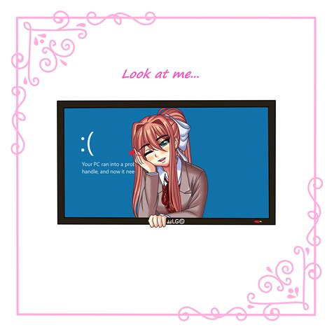 Ddlc Monika X Player Oc Rjustmonika