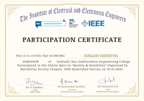 Nikhitha Jangam On Linkedin Ieee