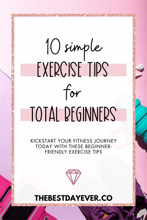 Exercise Tips For Beginners 10 Simple Tips To Crush Your Goals