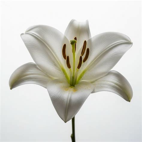 Beautiful Representation Of Cute Lily Flower Symbolizing Purity And