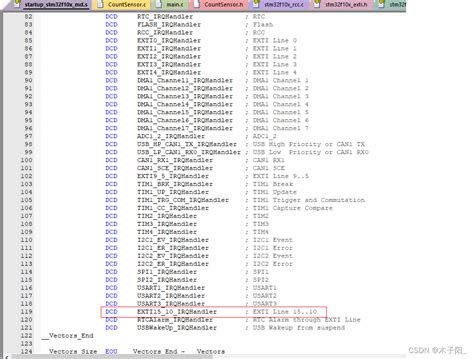 Stm32学习 中断系统andstm32中断简介andexti外部中断and旋转编码器接线及代码实操stm32外部中断实现 松手检测 Csdn博客