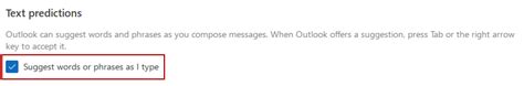 Toggle Suggested Replies In Outlook For Web I Have A Pc