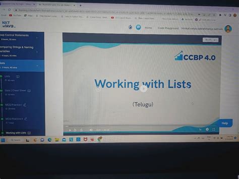 Sathwik Mandapaka On Linkedin Ccbp Nxtwave Coding Python