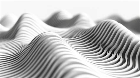 3d Rendering Of A Parametric Surface Aig51a Stock Illustration