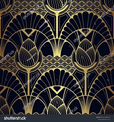 Vector Modern Geometric Tiles Pattern Luxury Stock Vector Royalty Free 2212185753 Shutterstock