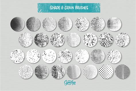 MultiGrain Brush Set For Procreate Design Cuts