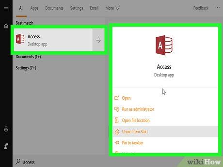 Cara Membuat Basis Data Dengan Microsoft Access Dengan Gambar
