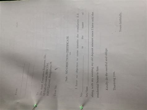 Sailing Ship Name Change On BESCOM Electrical Connection In Bangalore