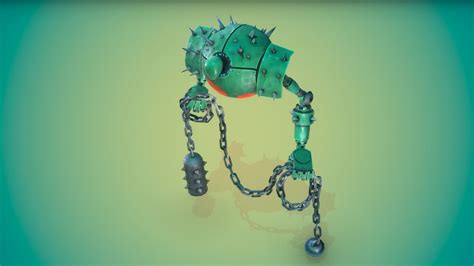 3d Model Espher The Golem Vr Ar Low Poly Cgtrader