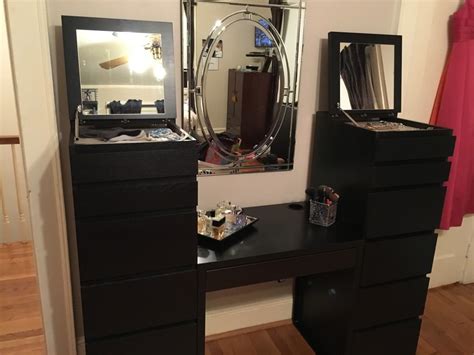 Ikea Malm Dresser With Mirror