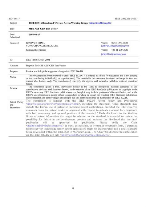 Pdf Mbs Aes Ctr Test Vector Dokumentips
