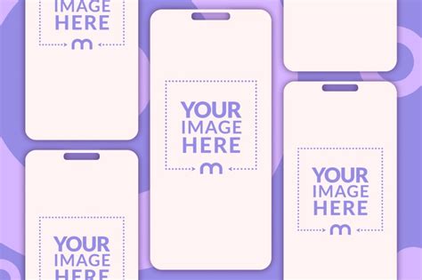 Multiple Iphone 14 Pro Screen Mockup Side By Side Mediamodifier