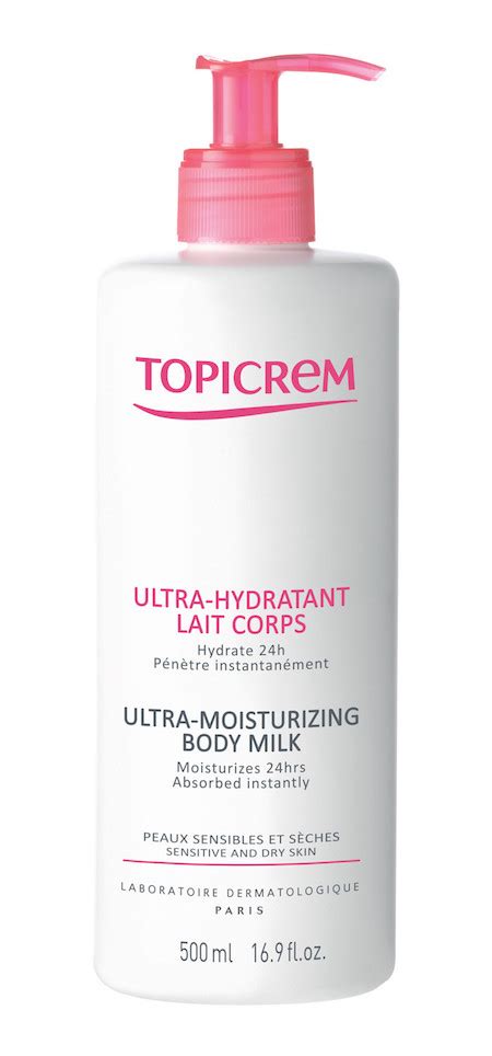 Lait de corps ultrahydratant marque TOPCREM - 500ml