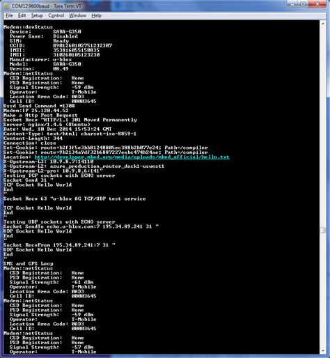 Adding Connectivity U Blox Cell Module Mbed
