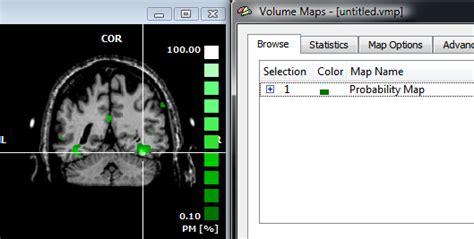 Probabilistic Maps From Volume Maps