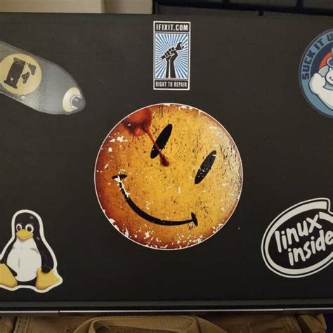 Programmer Vinyl Stickers Golang Gopher Arch Linux Inside Vim Python Git Decal Etsy
