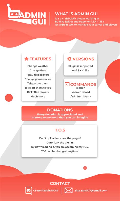 Github Zigazajc007admingui Easy Manage Your Minecraft Server With