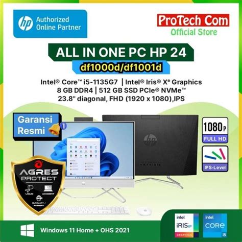 Jual Pc Aio Hp Df D Df D I G Gb Gb Fhd Ohs W Putih Di Seller