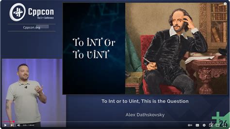 Cppcon 2024 To Int Or To Uint This Is The Question Alex Dathskovsky