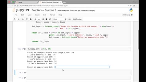 functions exercise 1 youtube