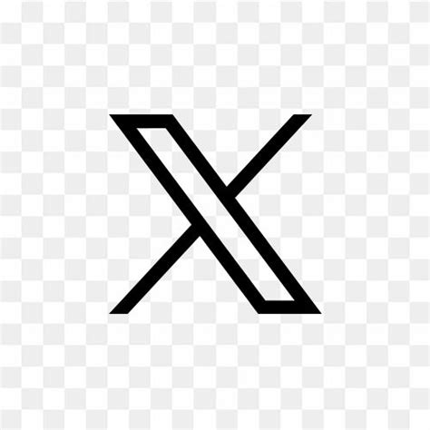 X Logo Png Black