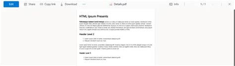 PowerApps Export Data To PDF Code SharePoint