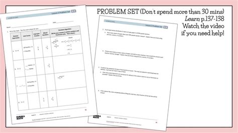 Grade Module Lesson Problem Set Problems Answers For Quizzes And Worksheets Quizizz