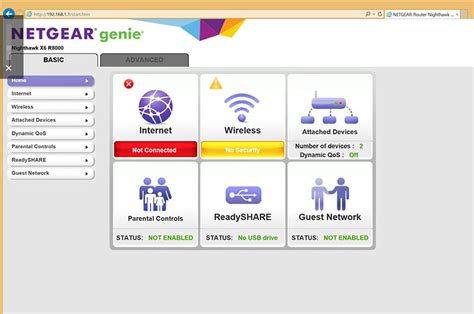 Netgear Genie Wireless Not Enabled