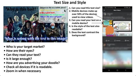Doodly Beginner Tutorial Text Size And Style