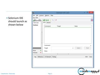 Selenium Installation PPTX