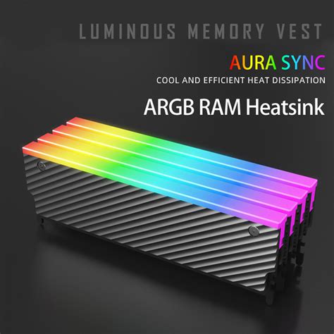 ฮทซงคระบายความรอน ARGB RAM 5V 3PIN สาหรบ DDR2 DDR3 DDR4 DDR5 Shopee Thailand