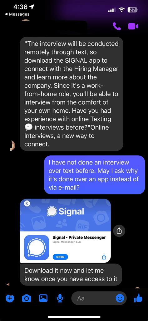 Teksystems Text Interview Rscams
