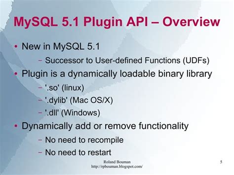 1 Mysql Plugins Odp Databases Computer Software And Applications